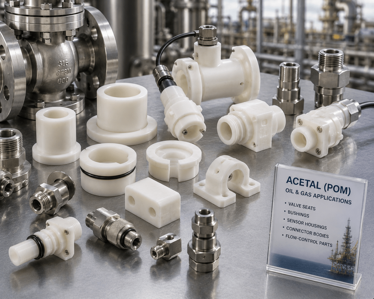 Acetal POM Oil and Gas Applications: 7 Key Uses